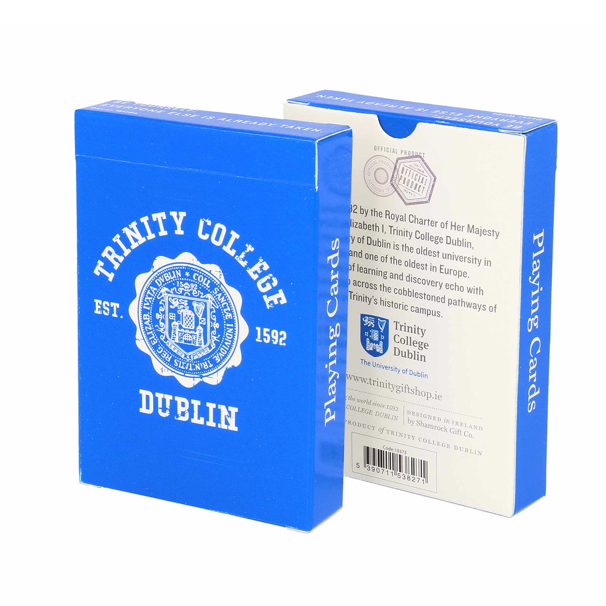 Trinity College Dublin Crest Collection Playing Cards – Trinity Gift Shop