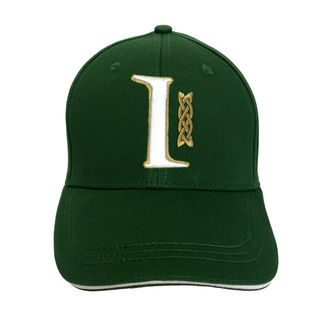 Bottle Green Book of Kells Letter I Baseball Cap – Trinity Gift Shop